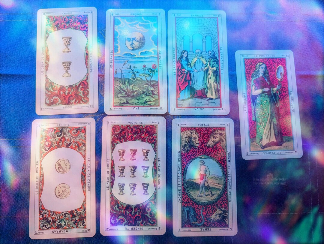 Tarot Reading - 7 Card Spread, Past, Present, Future - Etsy