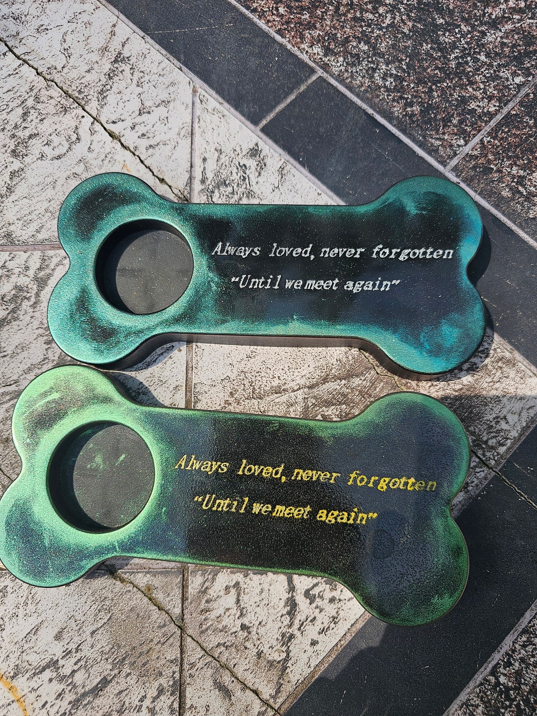 Dog Memorial Dog Bone, Personalized, Personalized With Your Dog's ...