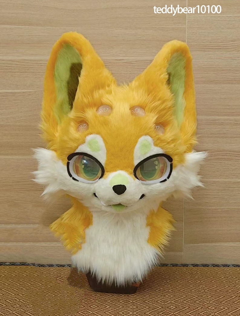 Kigurumi Fursuit Head, Furry Fox Mask, Kemono Fursuit, Kigurumi Mask ...