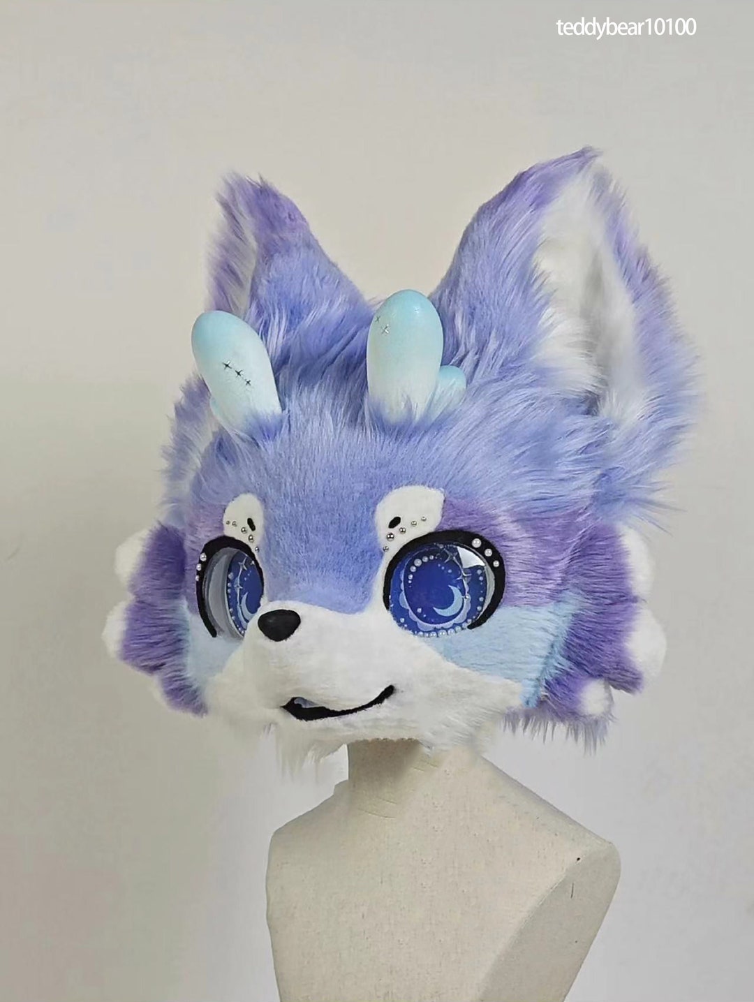 Kigurumi Fursuit Head, Furry Dragon Mask, Kemono Fursuit, Kigurumi Mask ...