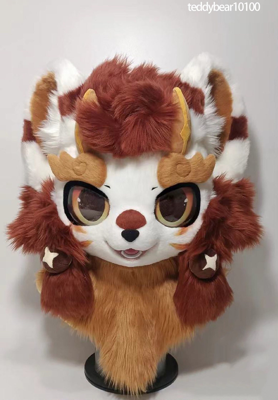 Kigurumi Fursuit Head, Furry Dragon Mask, Kemono Fursuit, Kigurumi Mask ...