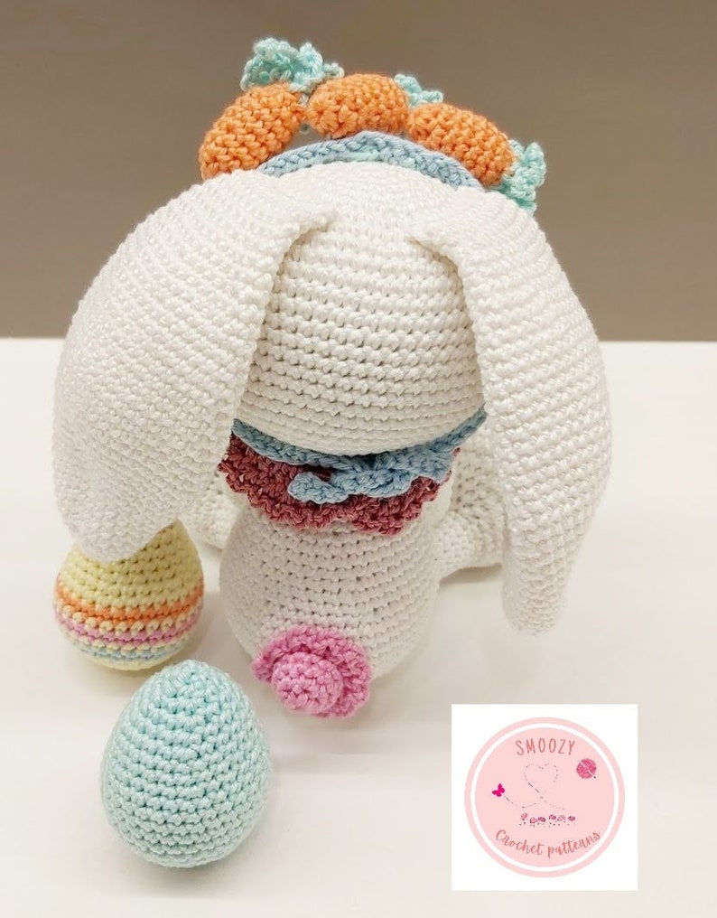 Crochet Pattern Easter Bunny , Amigurumi Bunny Crochet Pattern, Bunny ...