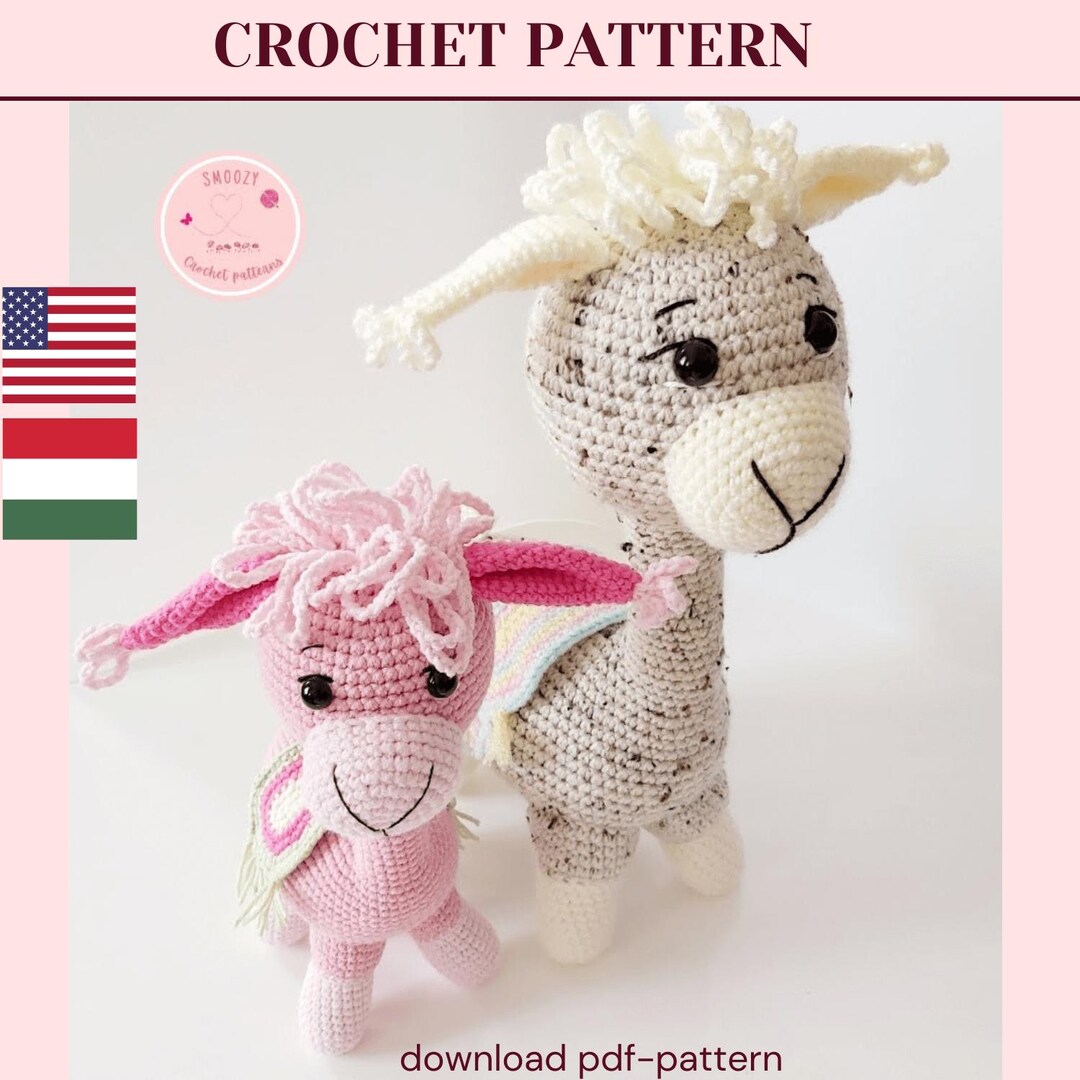 Crochet Lama Crochet Pattern, Crochet Lama Pattern, Llama Amigurumi ...