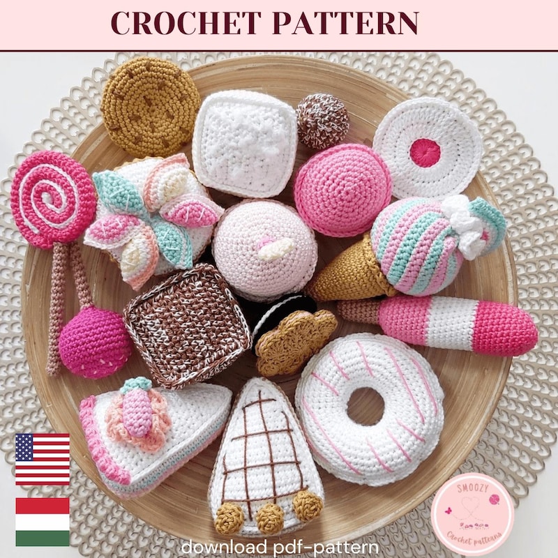 Crochet Dessert - Etsy