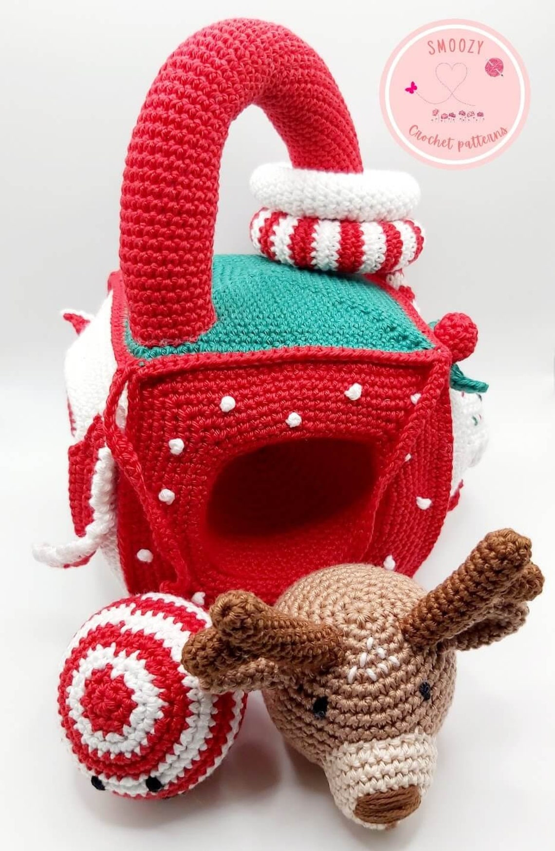 Christmas Activity Cube Crochet Pattern, Sensory Toy Amigurumi Pattern ...