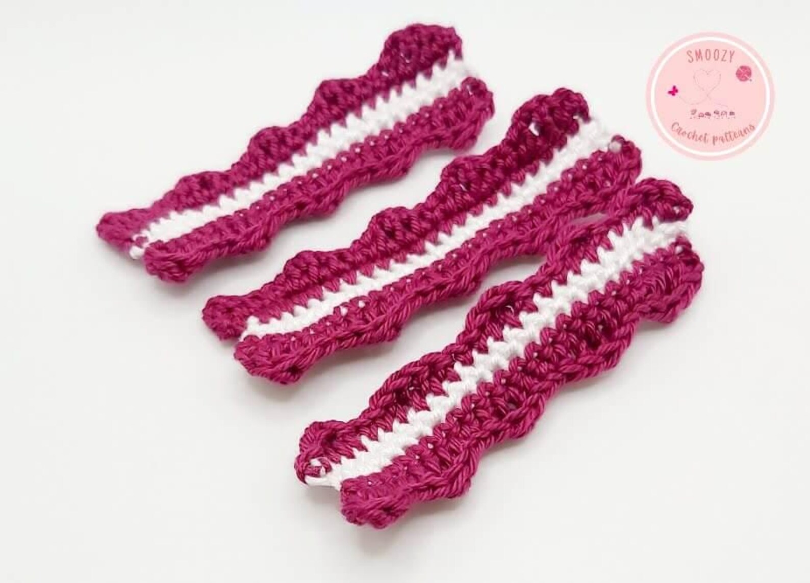 Butcher's Shop Meat Plattern Crochet Patter, Food Play Set Crochet ...