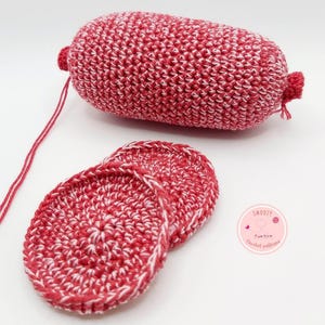 Butcher's Shop Meat Plattern Crochet Patter, Food Play Set Crochet ...