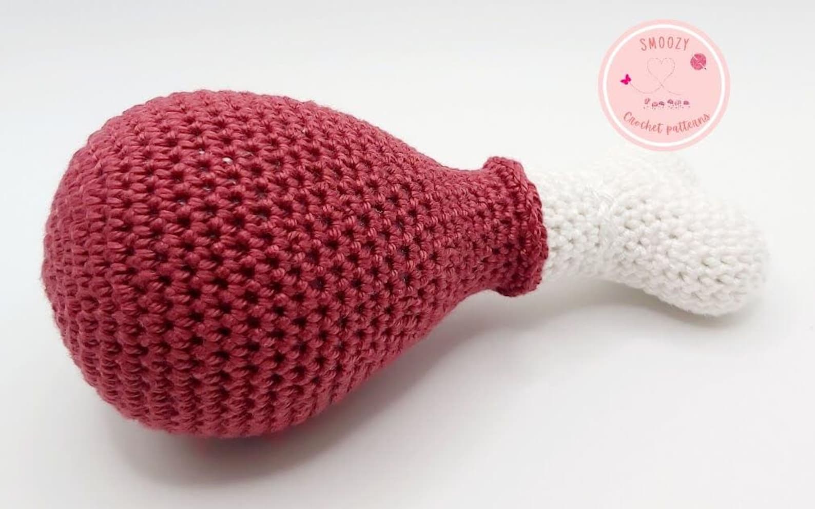 Butcher's Shop Meat Plattern Crochet Patter, Food Play Set Crochet ...
