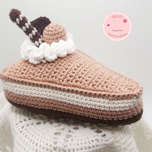 Crochet Cake Slice Set Play Food, Crochet Food Pattern, English Crochet ...