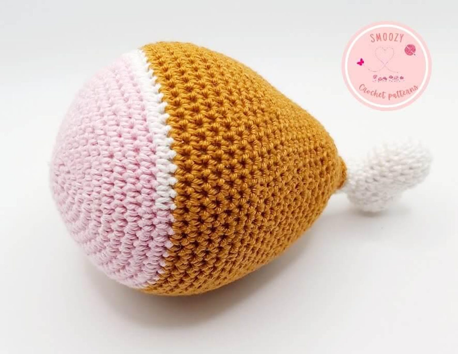 Butcher's Shop Meat Plattern Crochet Patter, Food Play Set Crochet ...