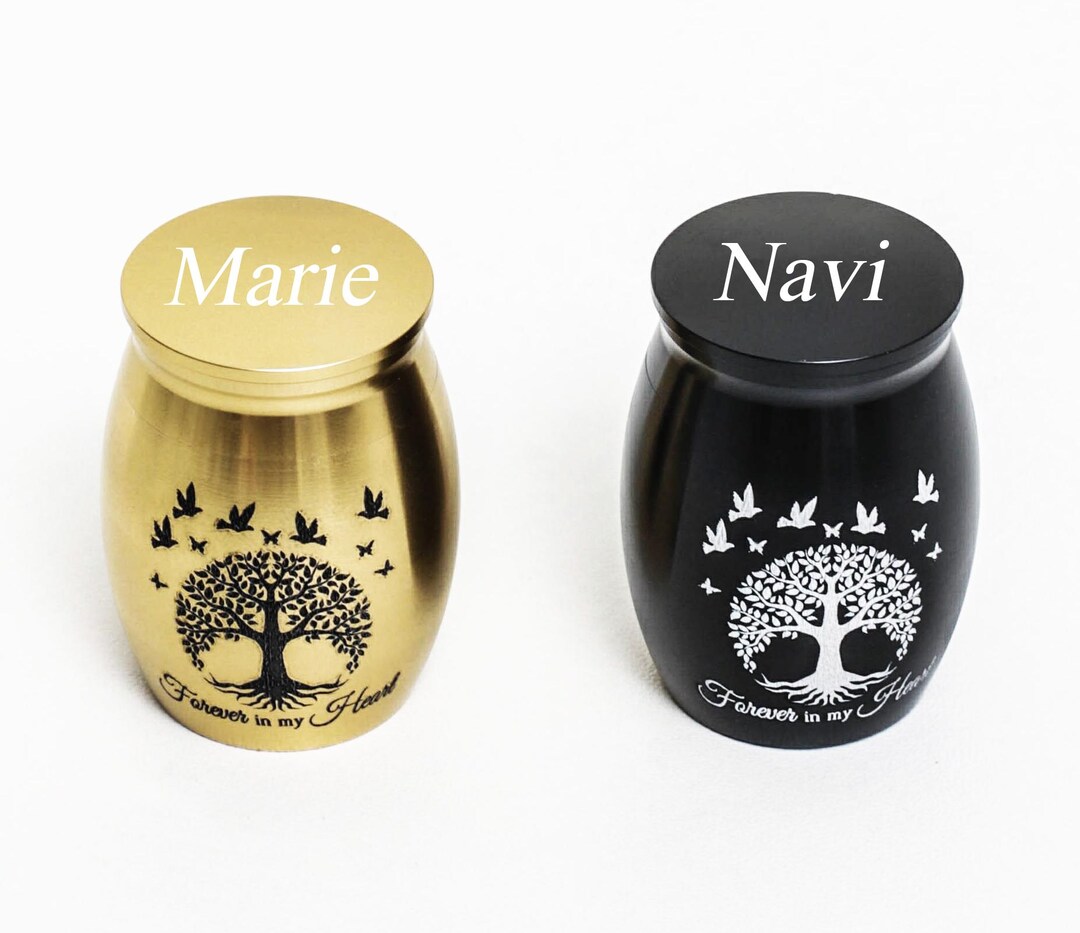 Tree of Life Cremation Urns,personalized Mini Urn, Cremation Urns ...