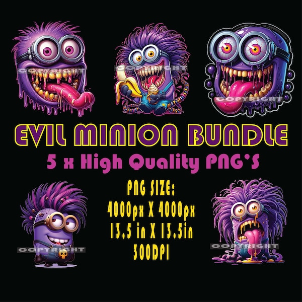 Evil Minion - Etsy