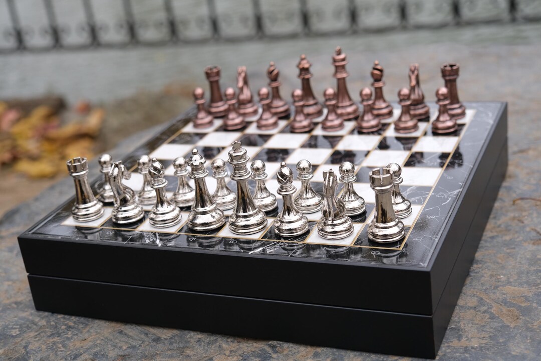 Customizable Premium Chess Set, Handmade Chess Board, Luxury Chess Set ...