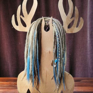 Ocean Enspired Dirty Ash Blond & Blond to Blue Ombre Dreads Sea Vibes ...