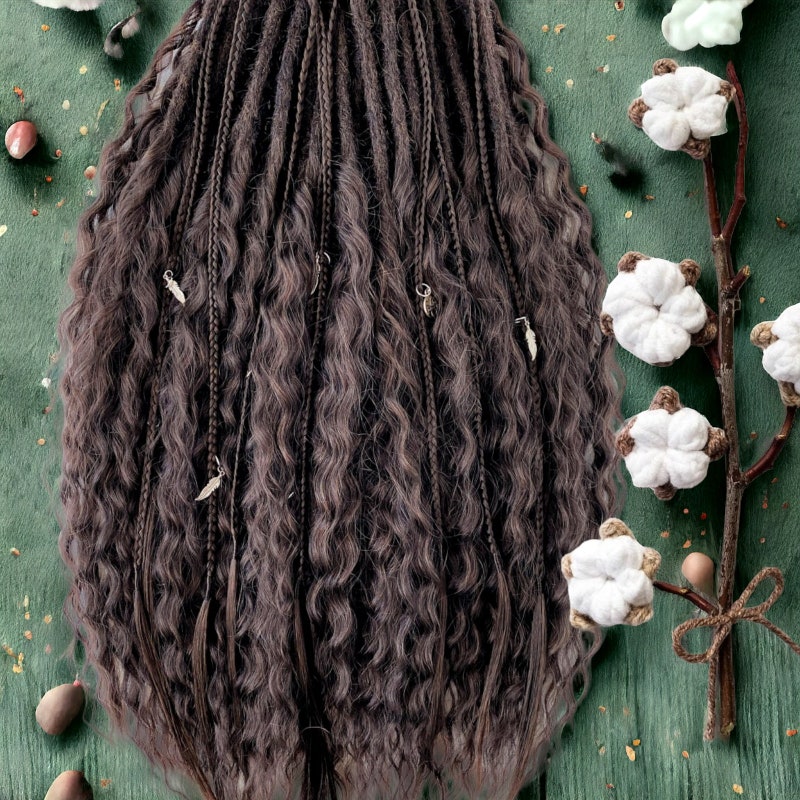 Curly Dreads - Etsy