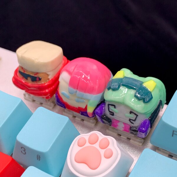 Cyberpunk Keycaps - Etsy