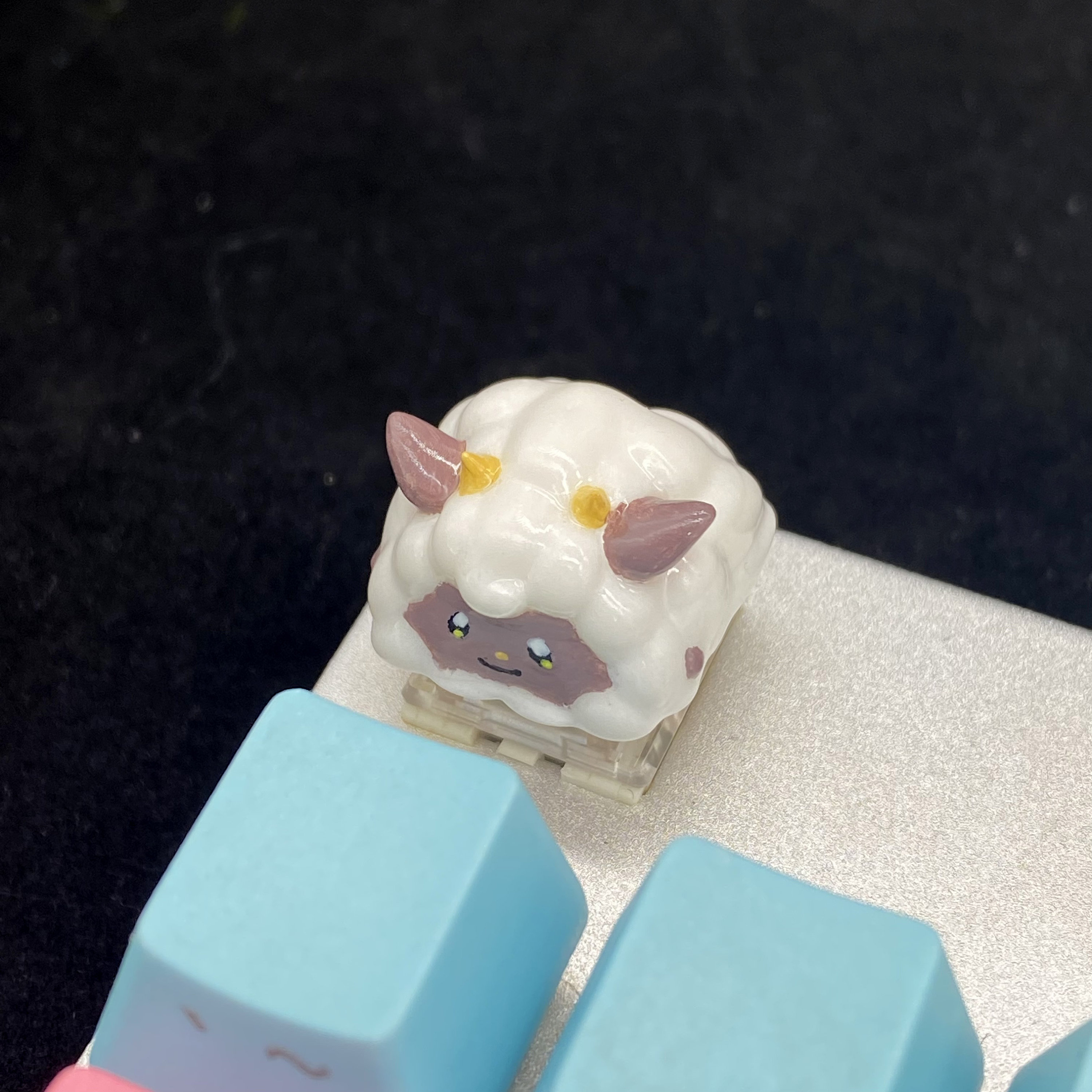 Hand-painted Palworld Artisan Keycaps Resin Print Gaming Keycap for ...