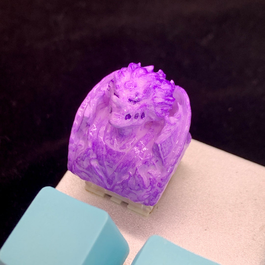 Hand-painted Naruto Artisan Keycaps Resin Print Gaming Keycap for ...