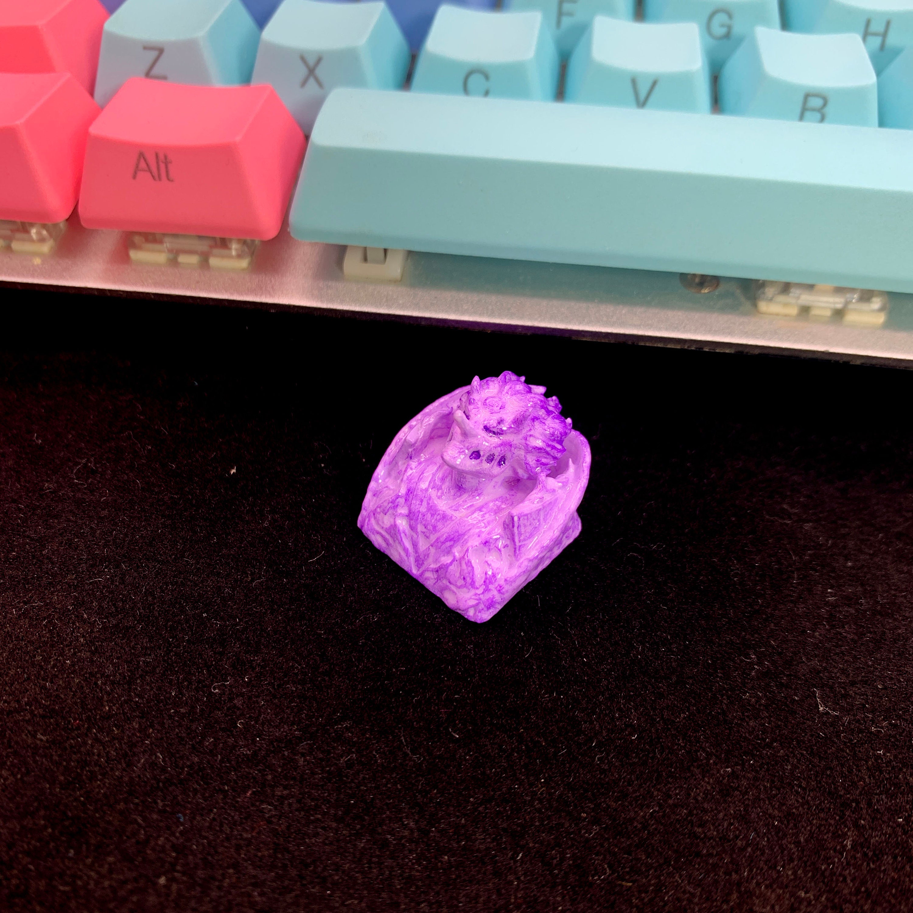 Hand-painted Naruto Artisan Keycaps Resin Print Gaming Keycap for ...