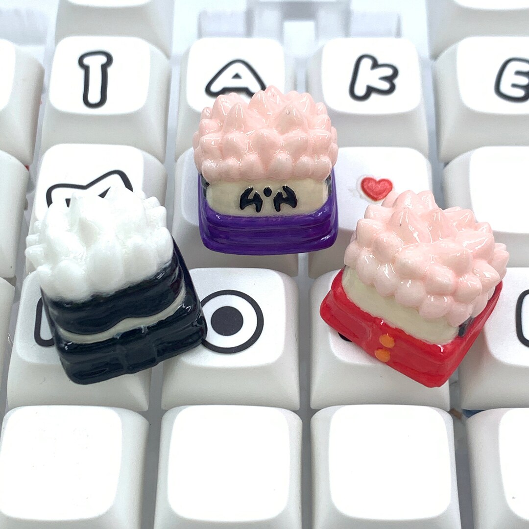 Jujutsu Kaisen Keycap Hand-painted 3D Printed, Ideal Gift for Anime ...