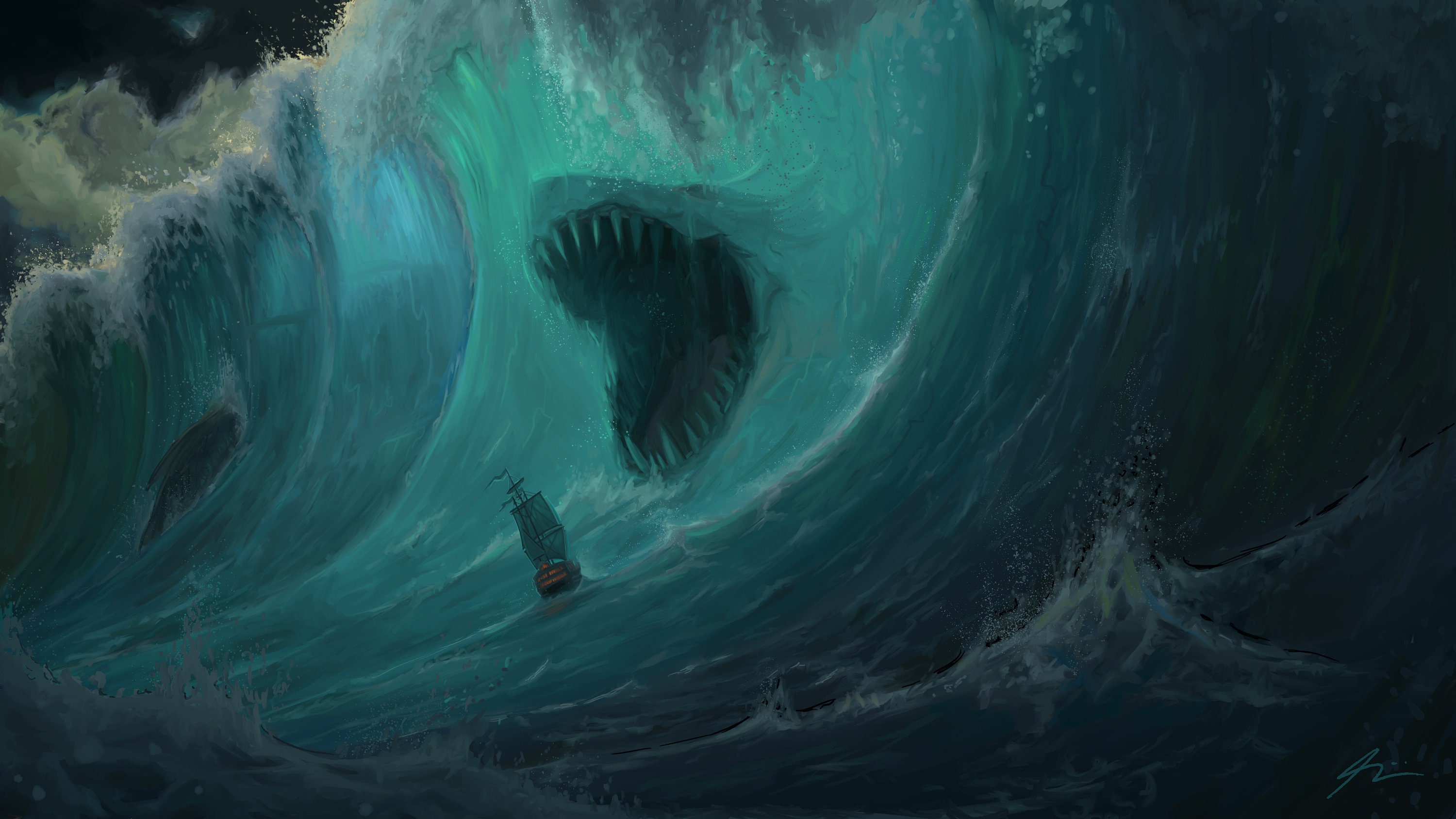 Custom Fantasy Landscape or Scene | RPG Commissions | Desktop Wallpaper ...