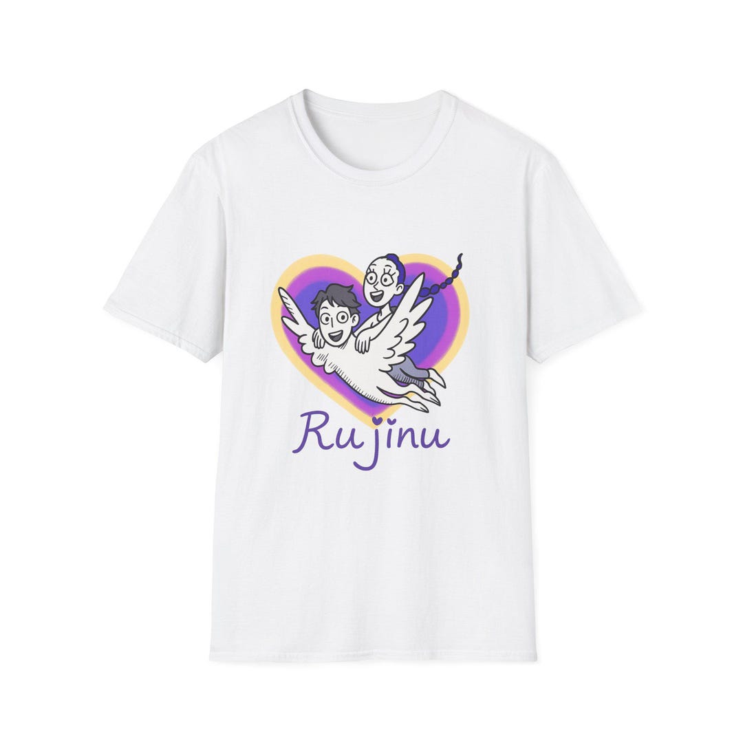 K-pop Demon Hunters, Rujinu, Rumi and Jinu Unisex Softstyle T-shirt ...