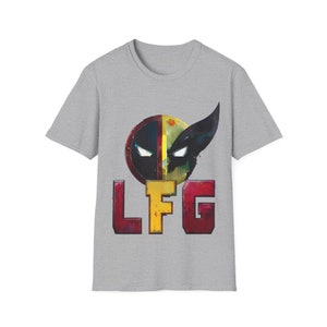 Deadpool and Wolverine LFG Watercolor Logo Marvel Comic Book MCU ...