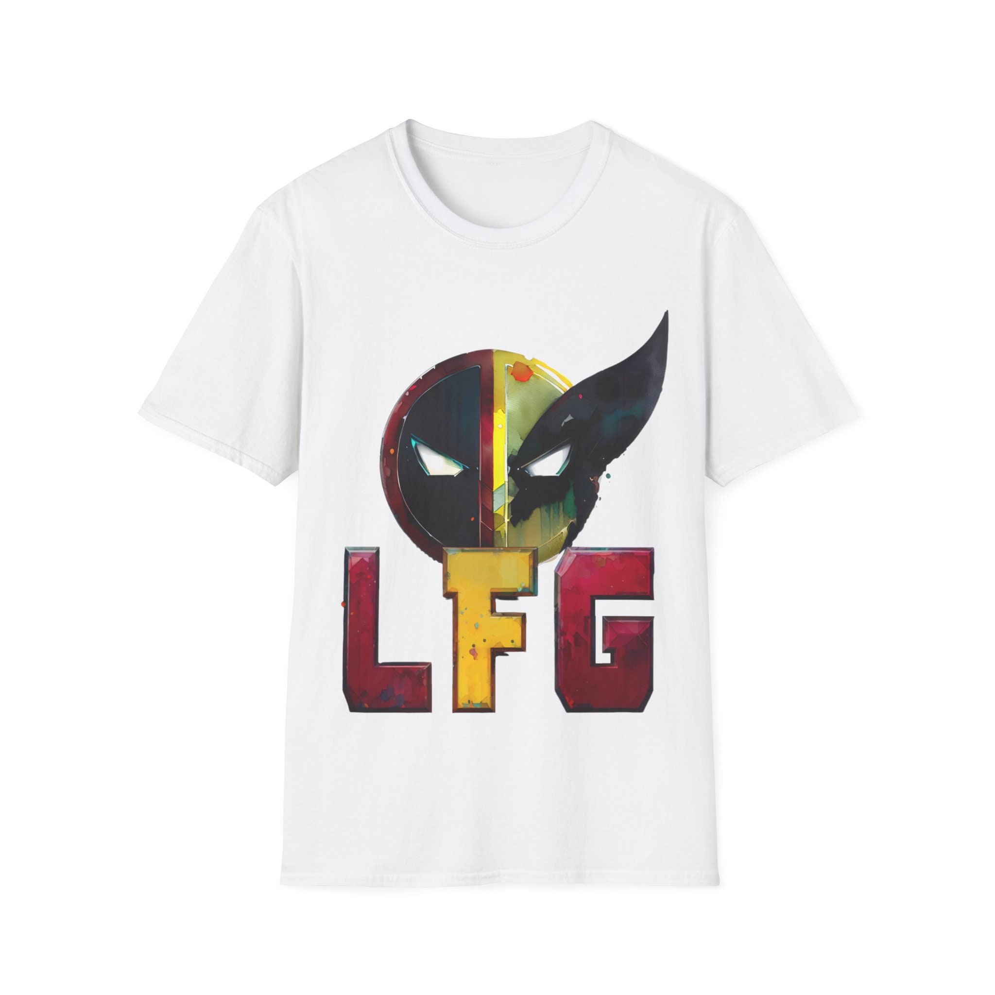 Deadpool and Wolverine LFG Watercolor Logo Marvel Comic Book MCU ...