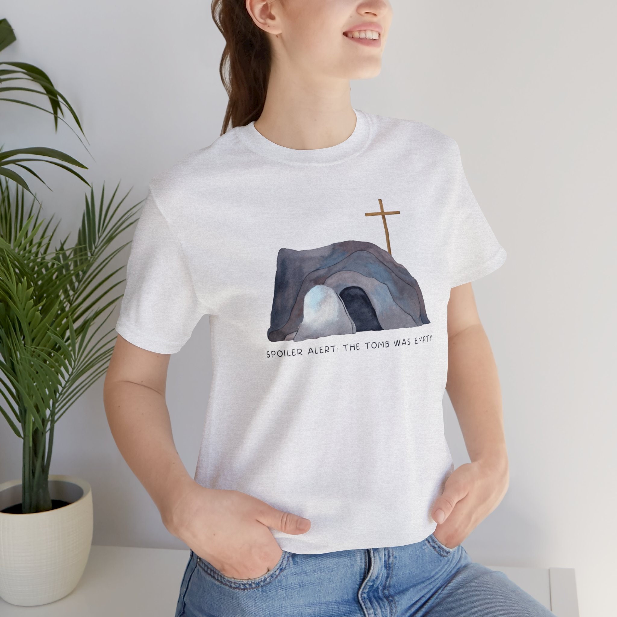 Spoiler Alert - Tomb Was Empty, Christian Shirt, Easter Shirt, Easter ...