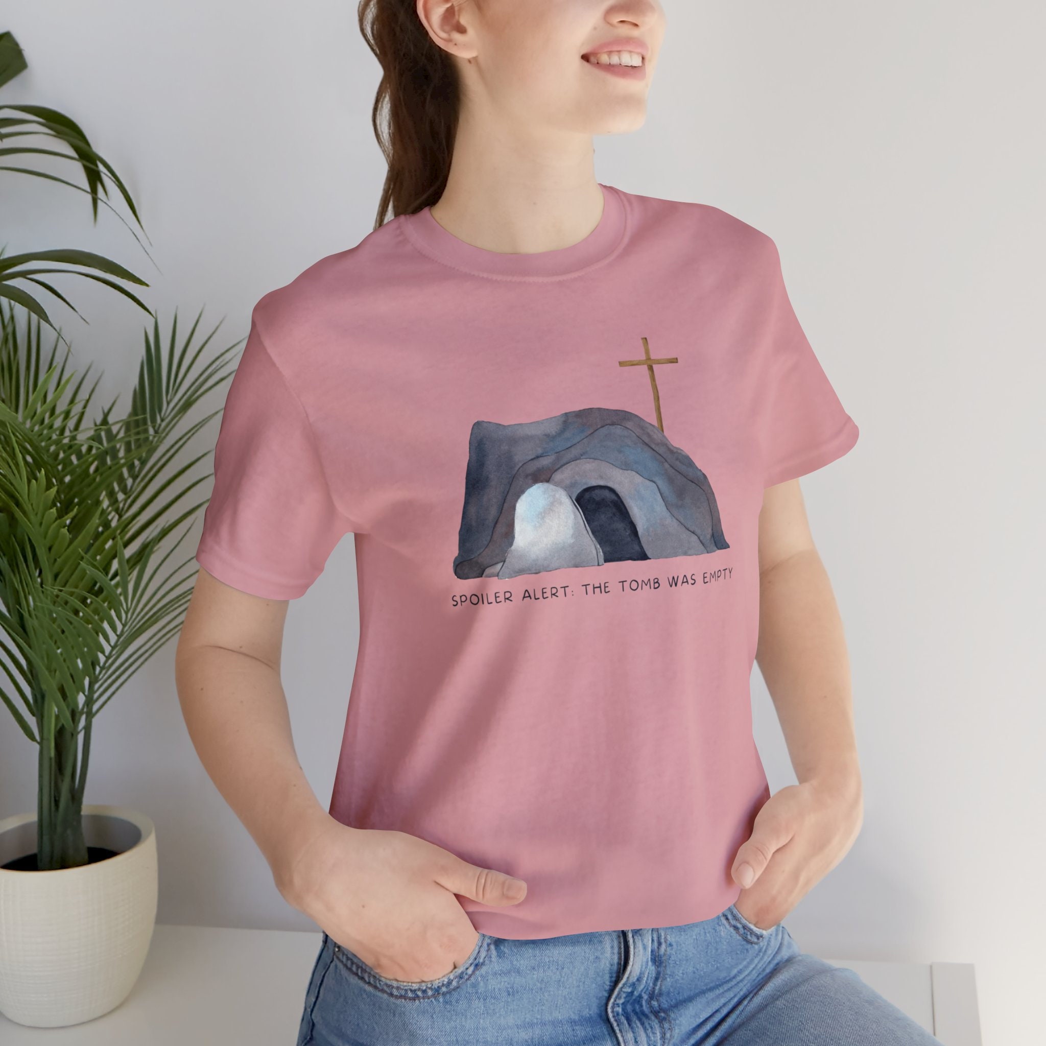 Spoiler Alert - Tomb Was Empty, Christian Shirt, Easter Shirt, Easter ...