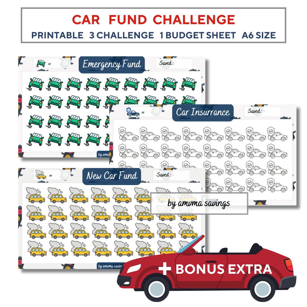 3 X Car Savings Challenge | Car Maintenance Savings Challenge | New Car ...