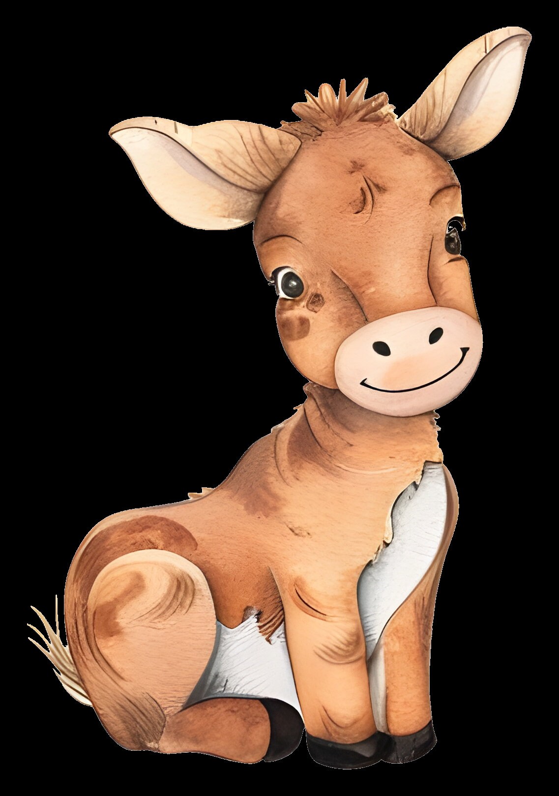 Digital Clipart Watercolor Farm PNG - Etsy