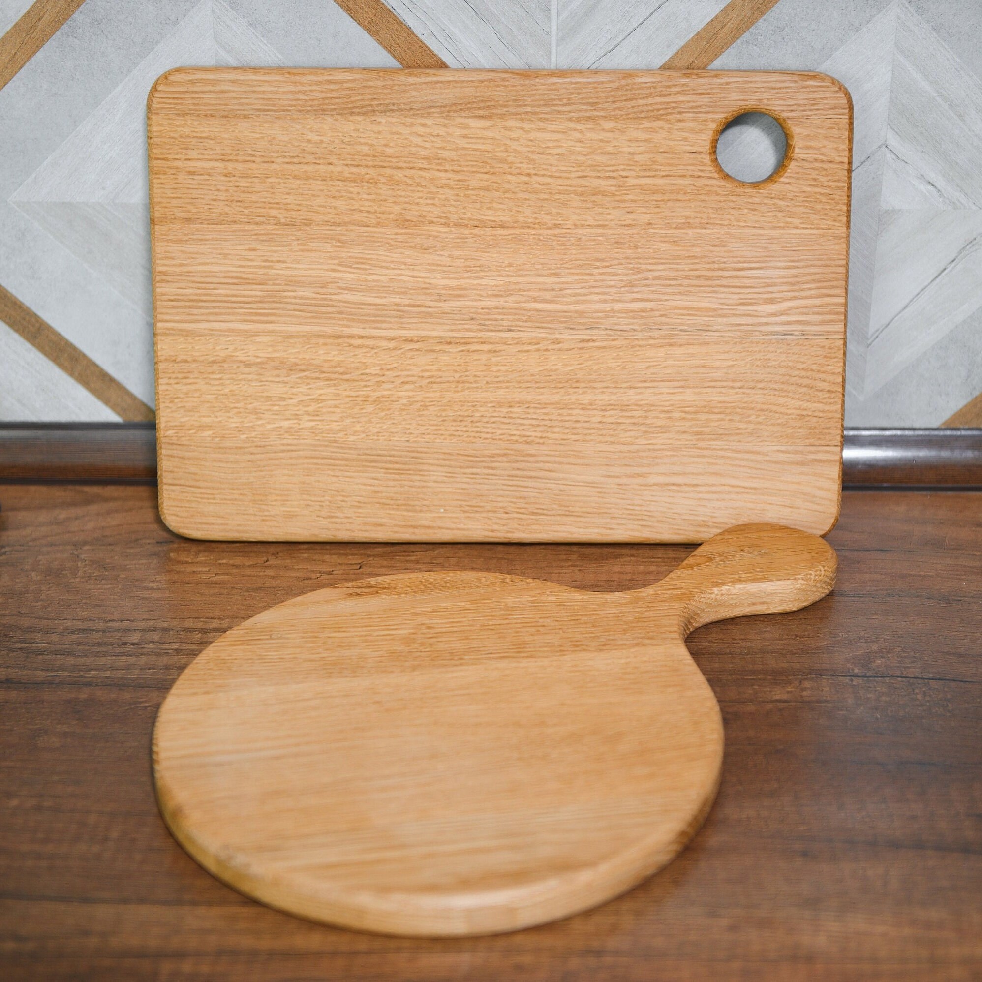 Personalized Oak Cutting Board Custom Engraved Wedding Gift Unique ...