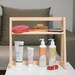 Handcrafted Collapsible Wooden Shelf Compact Storage Solution for Home ...