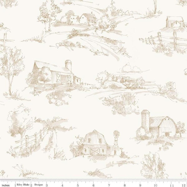 Countryside Fabric Wide - Etsy