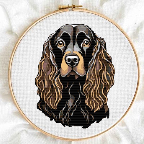 Cocker Spaniel Cross Stitch Pattern - Etsy