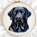 Black Labrador Cross Stitch Pattern - Etsy