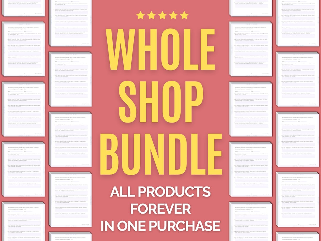 WHOLE SHOP BUNDLE – All Our Products Forever in One Purchase ...