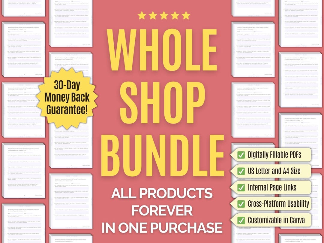 WHOLE SHOP BUNDLE – All Our Products Forever in One Purchase ...