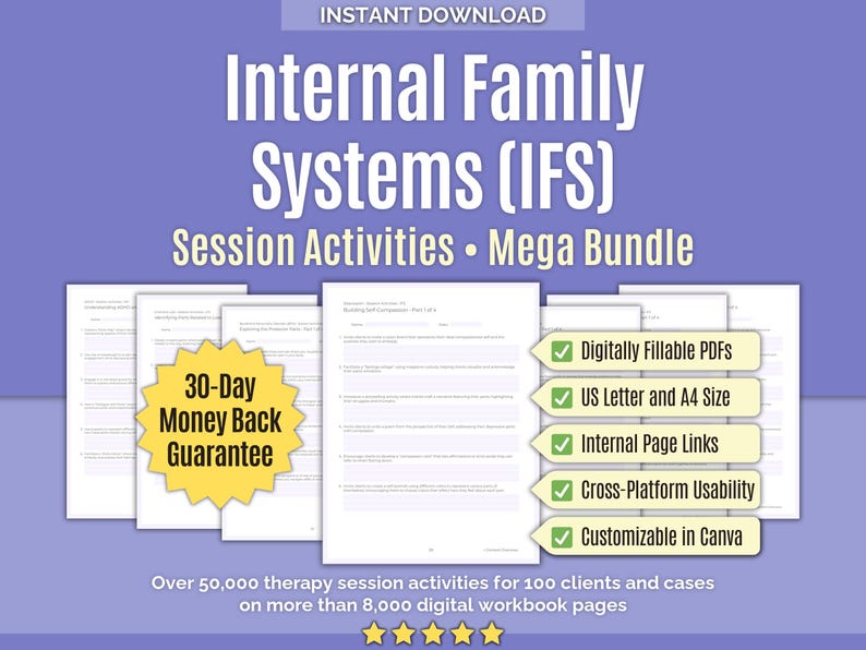 Internal Family Systems (IFS) • Session Activities Mega Bundle ...