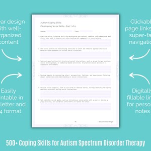 Autism Spectrum Disorder Coping Skills | Therapy, Intervention ...