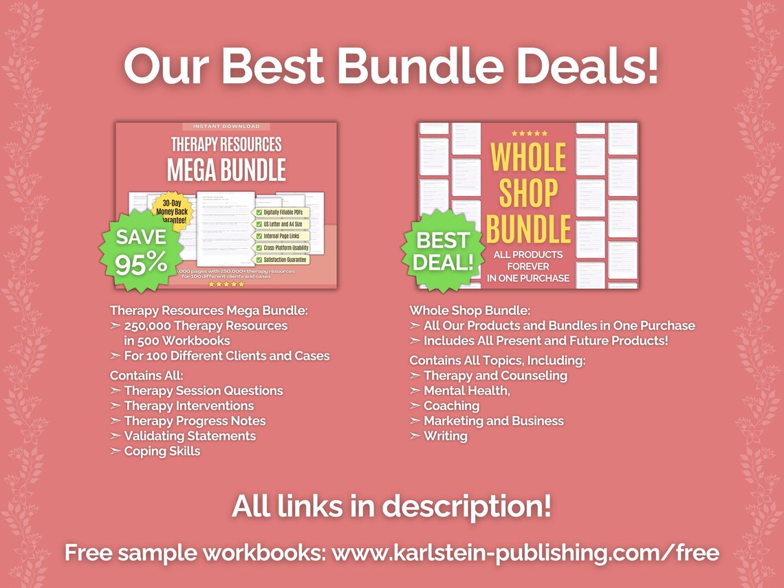 Borderline Personality Disorder BPD Therapy Resource Bundle Therapy ...