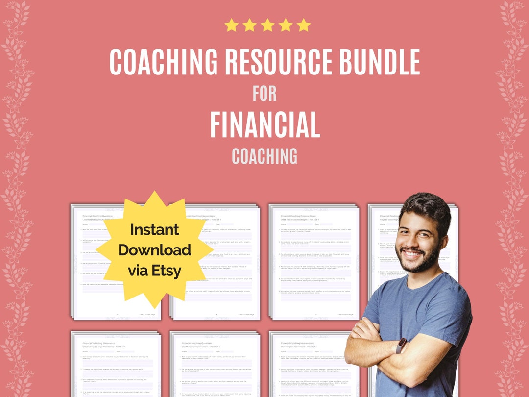 Financial Coaching Resource Bundle Coaching Questions, Coaching ...