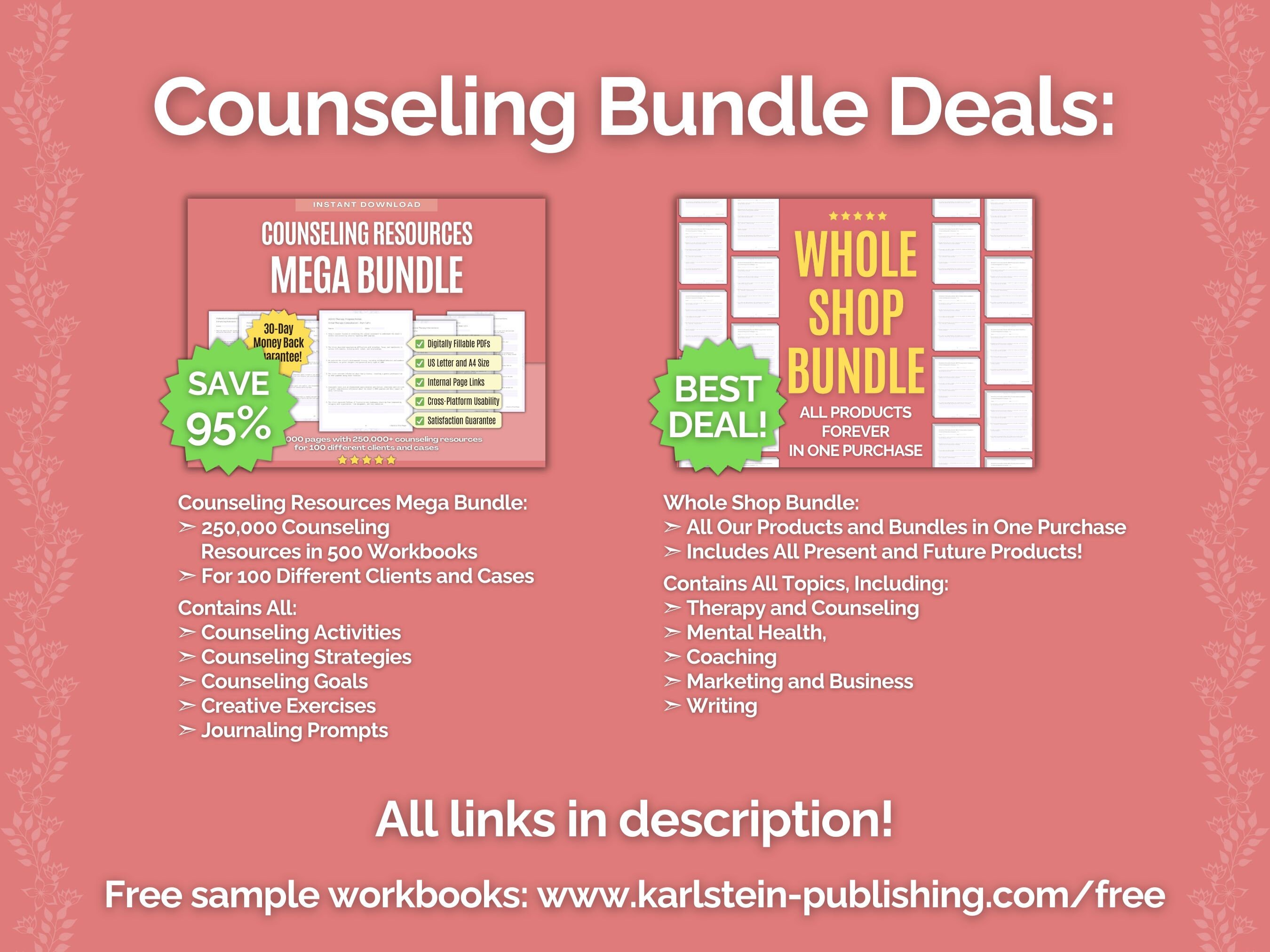 Self-compassion Counseling Resource Bundle | Counseling Activities ...