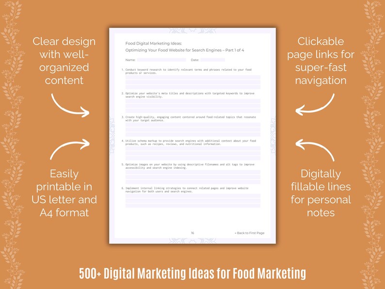 Food Digital Marketing Ideas Marketing, Digital Marketing, Online ...
