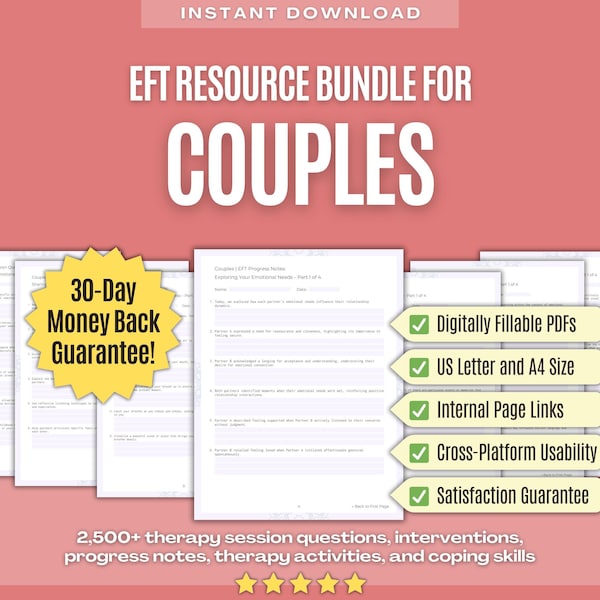 Eft Therapist Workbook - Etsy