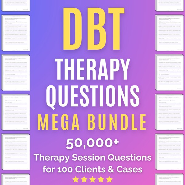 Dbt Therapy Worksheet - Etsy