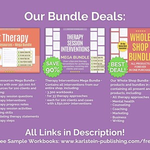 Art Therapy • Interventions Mega Bundle • Intervention Worksheets, Art ...