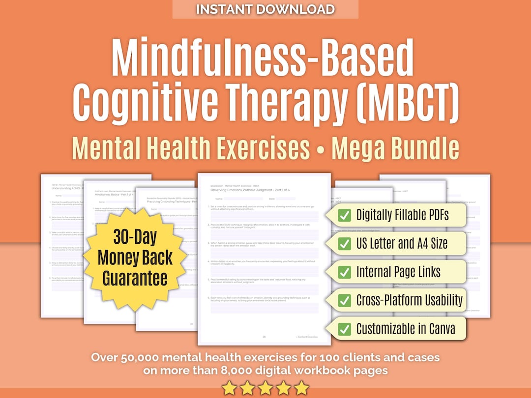 Mindfulness-based Cognitive Therapy (MBCT) • Mental Health Exercises ...