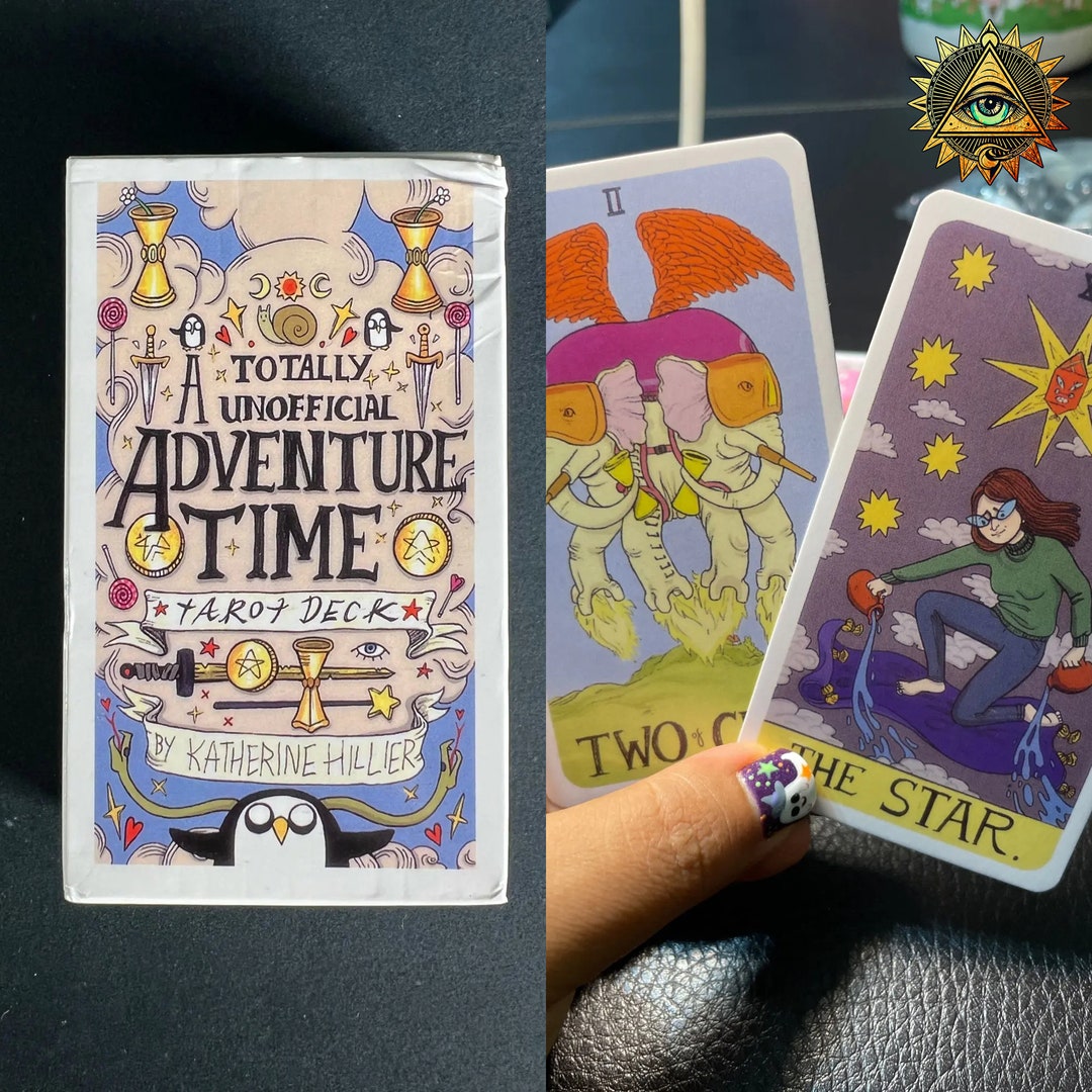 Adventure Time Tarot, Full Tarot Deck, Learning Deck for Beginners, Occult Ritual, Mystic Ritual ...